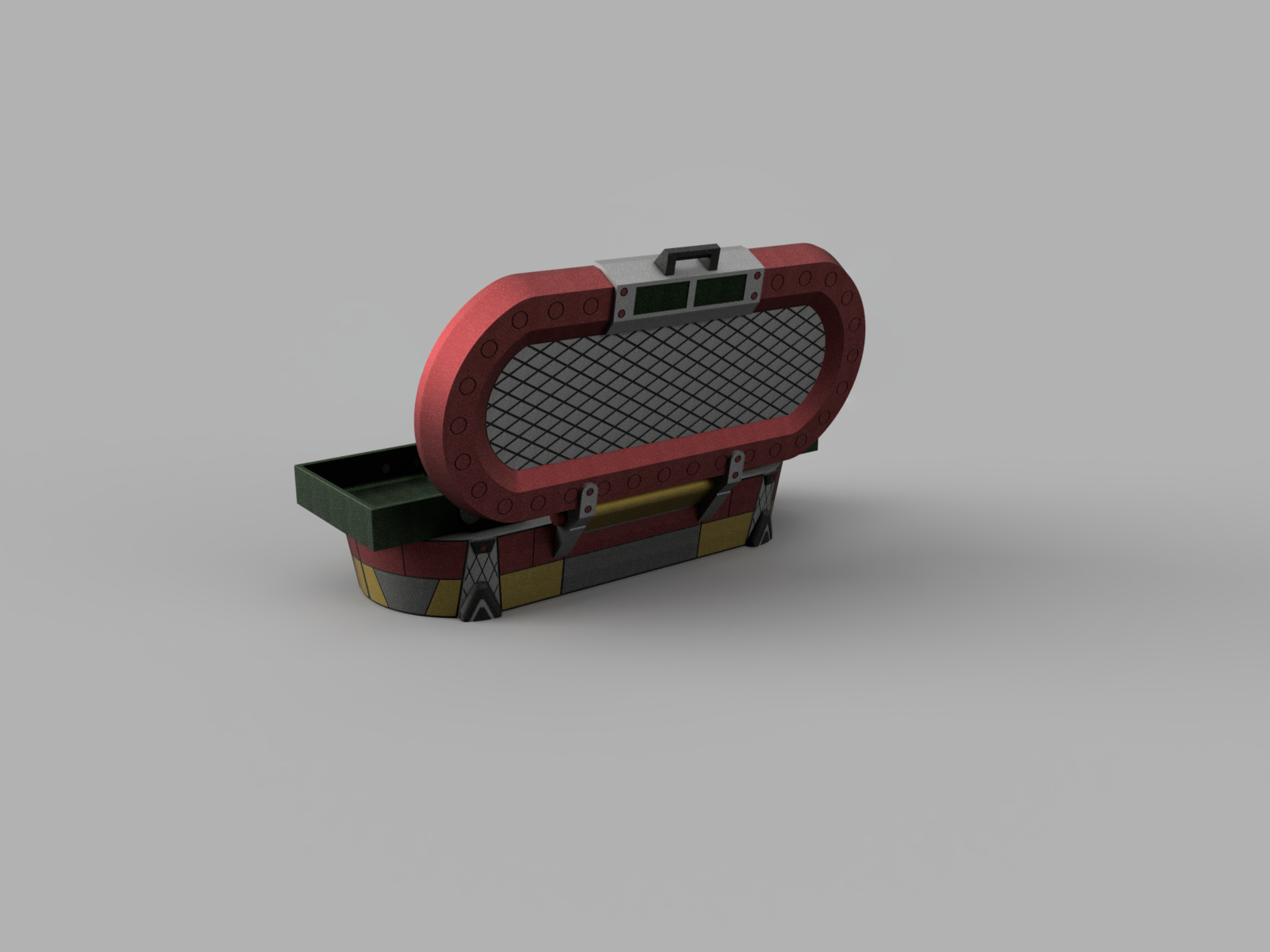 STL file Borderlands Style Loot Box 📦 ・Model to download and 3D print・Cults