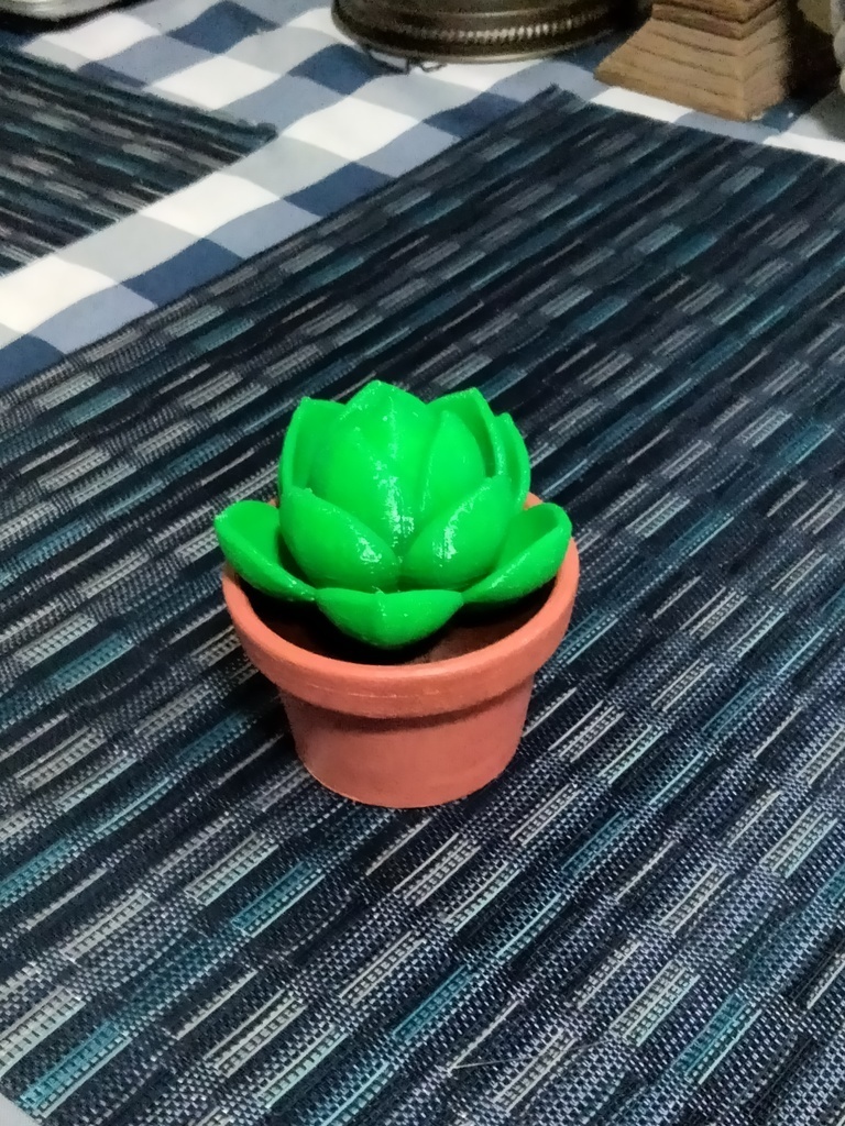 Free 3D file Fully Plastic Succulent 🌿 ・3D printing design to download・Cults