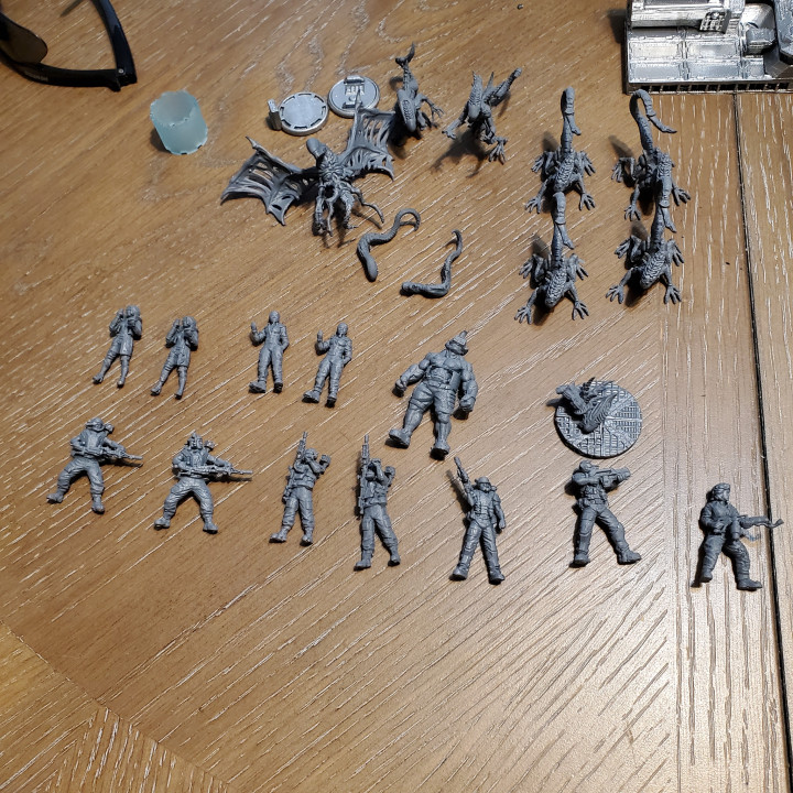 🛰 HUMAN SPACE MARINE OJI ALKASID ACTIVE・ 3D File for ・Cults