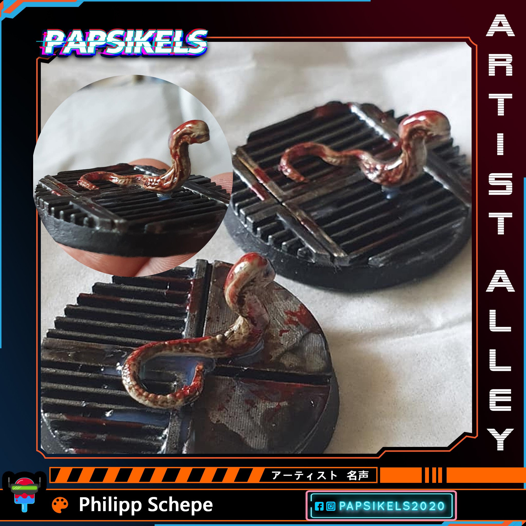 👽 ALIEN BELLY BURSTERS SET・ 3D File for ・Cults