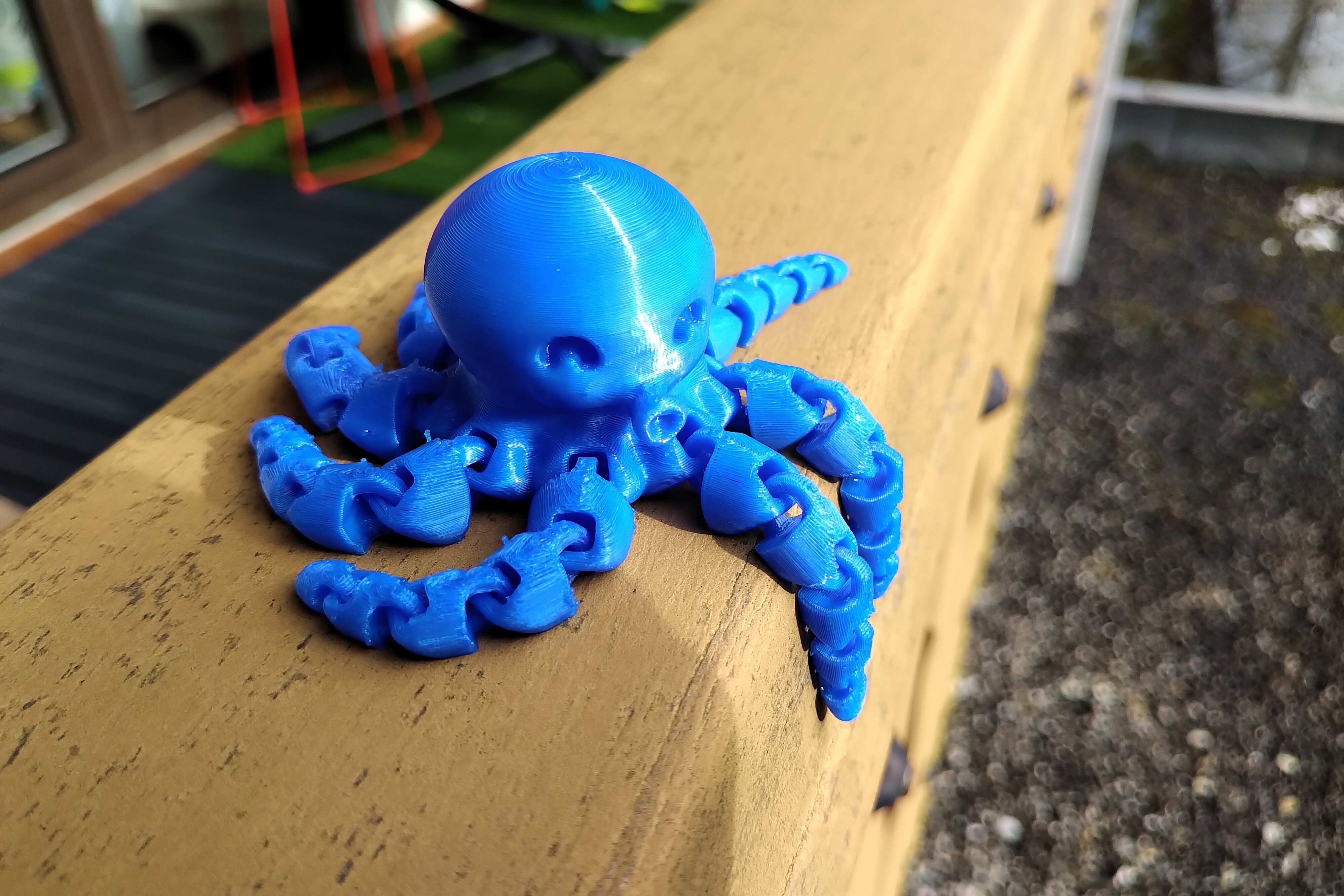 3D printable Cute Mini Octopus・Cults