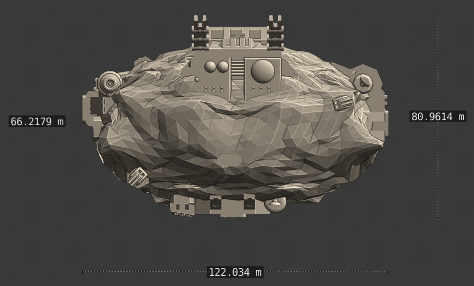 Free STL file Asteroid Station-Full Thrust 🚉 ・3D print object to ...