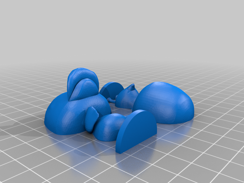 Free STL file Molly - Animal Crossing 🦆 ・3D print model to download・Cults