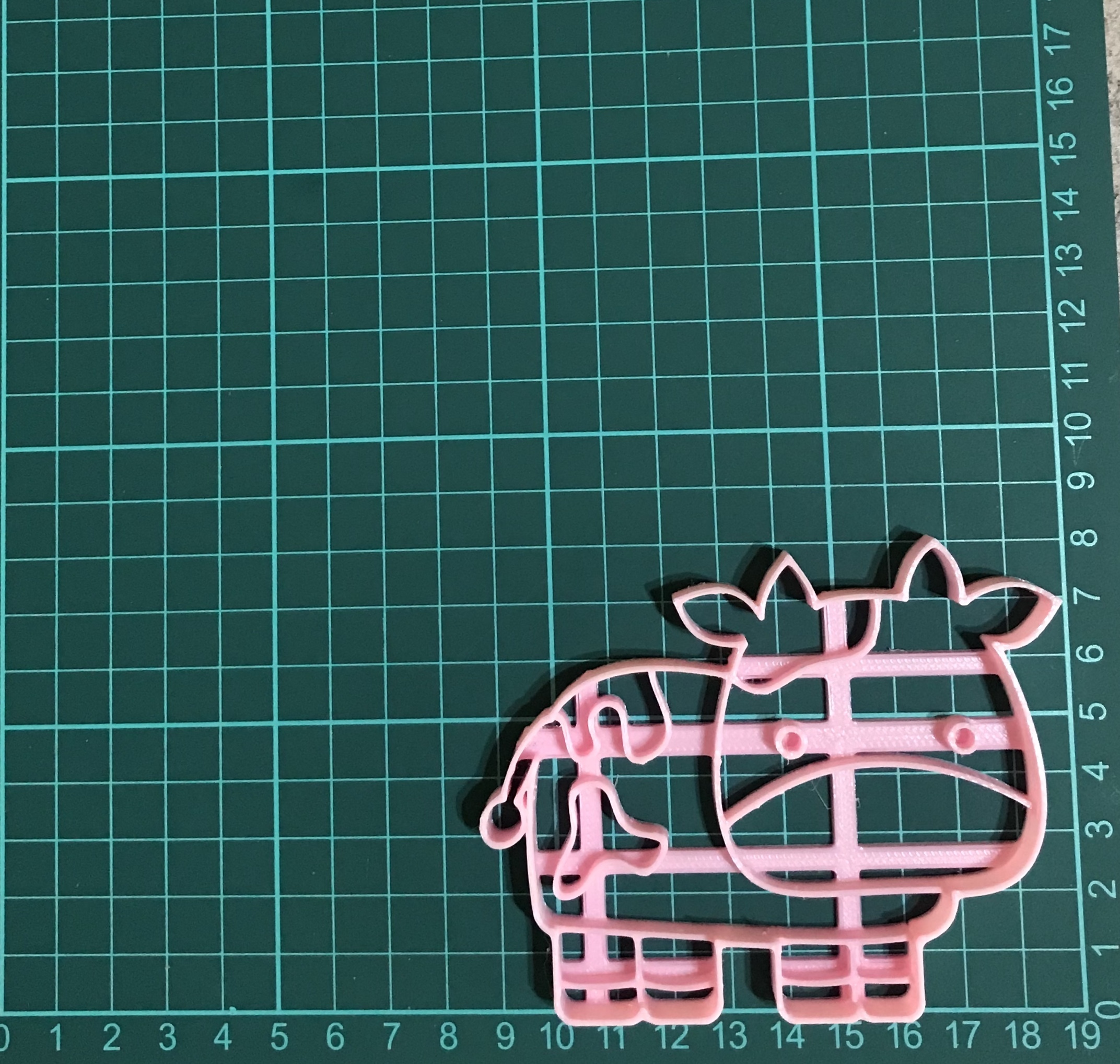 STL file Cow Cookie Cutter 🐄 ・3D printable model to download・Cults