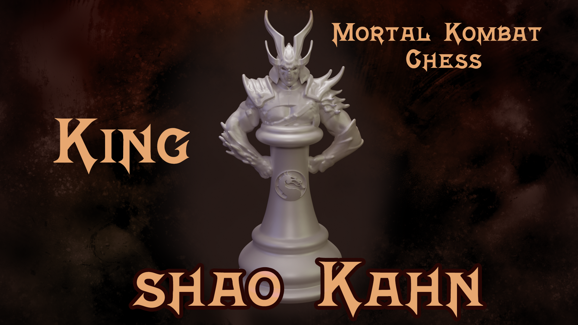 ♟️ Mortal kombat Chess・ STL File for ・Cults