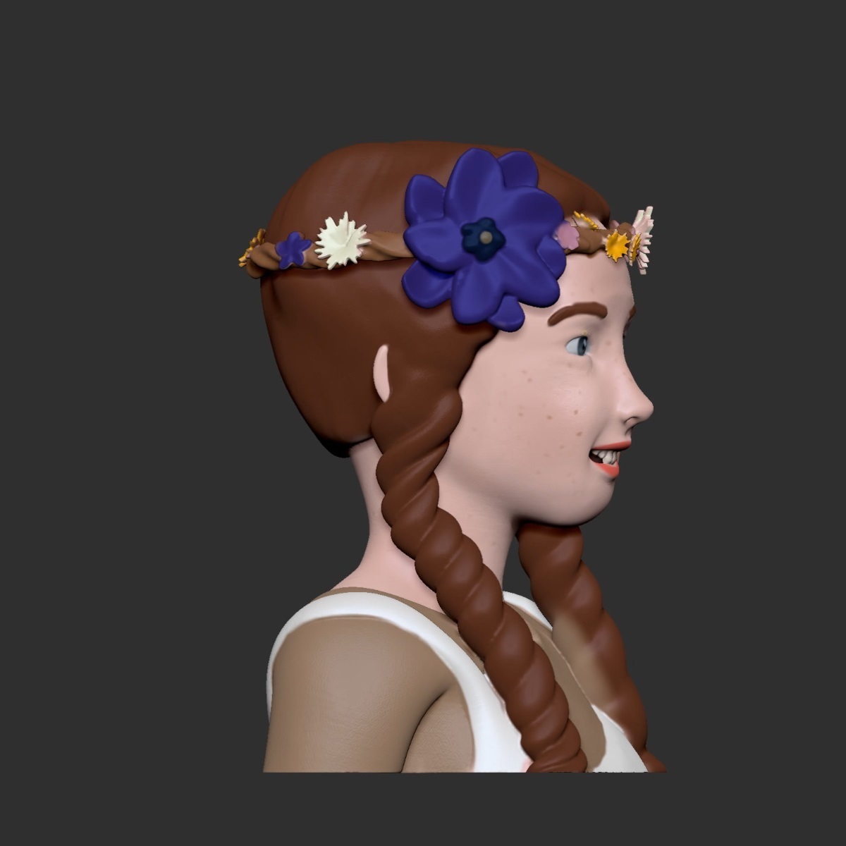 Free STL file Anne with an e 3d model 👤 ・3D printing design to download ...