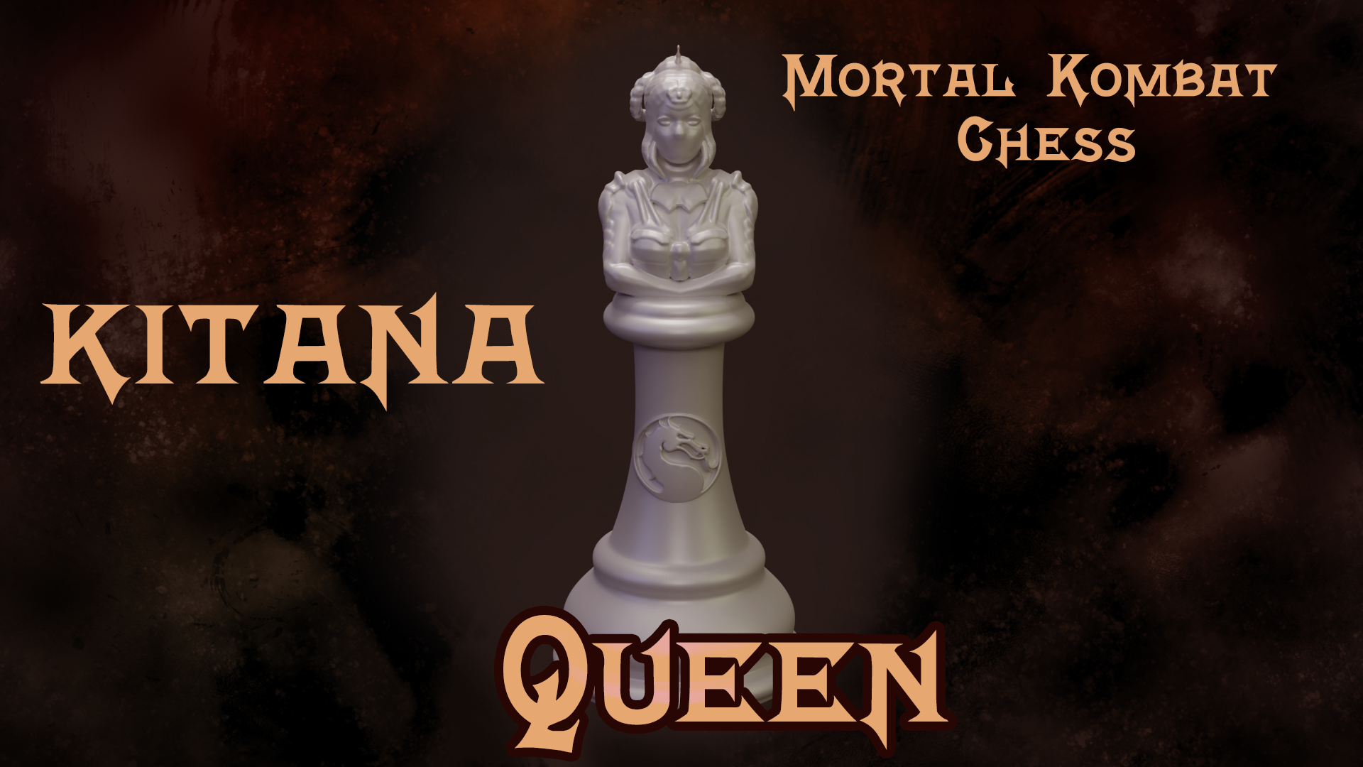 ♟️ Mortal kombat Chess・ STL File for ・Cults