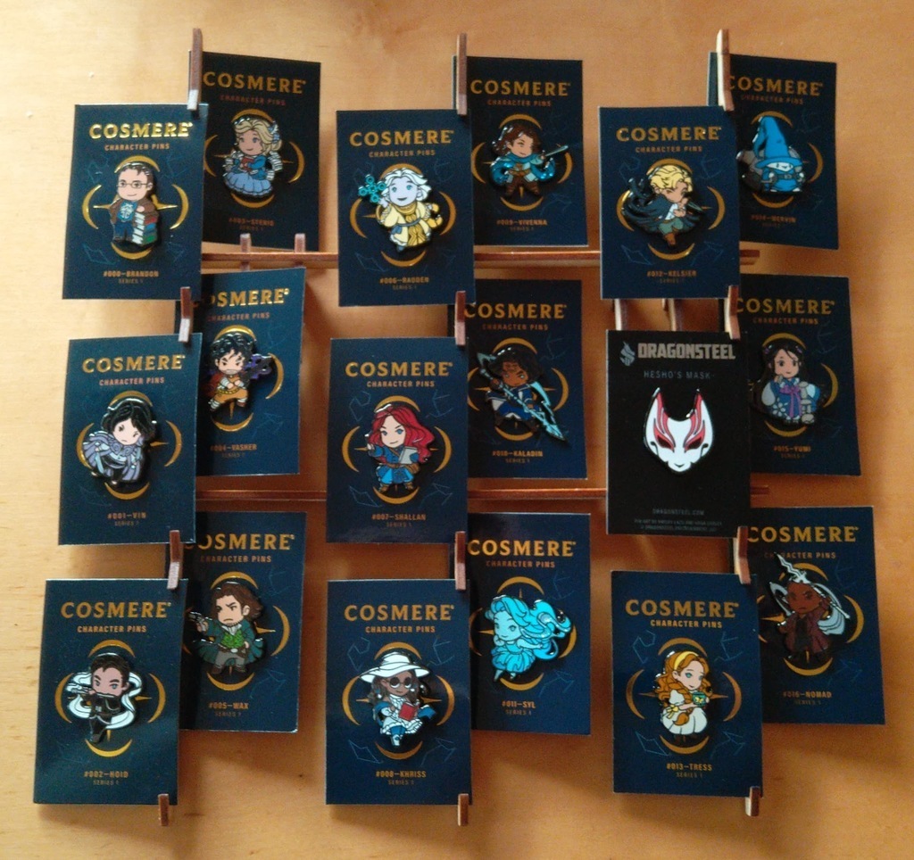 Free 3D file Minimalistic Laser-Cut Cosmere Pin Series Display 🧷 ・3D ...