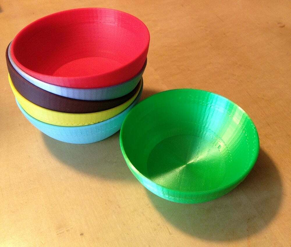 Free STL file Bowls for the Toy Kitchen [no supports] 🔪 ・3D print ...