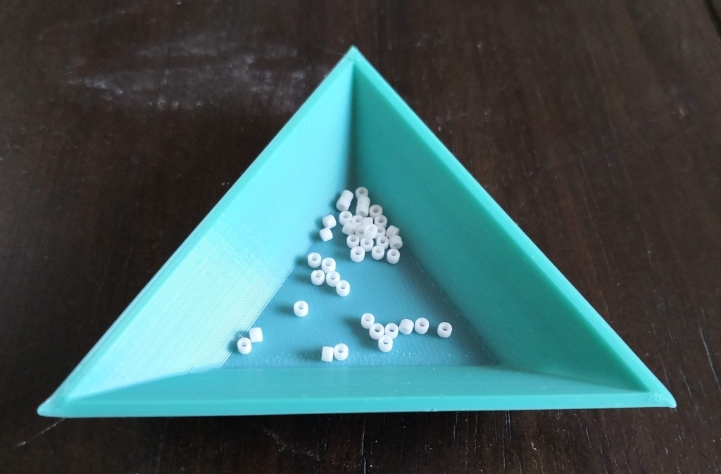 🔺 Bead triangle・Free 3D File for ・Cults