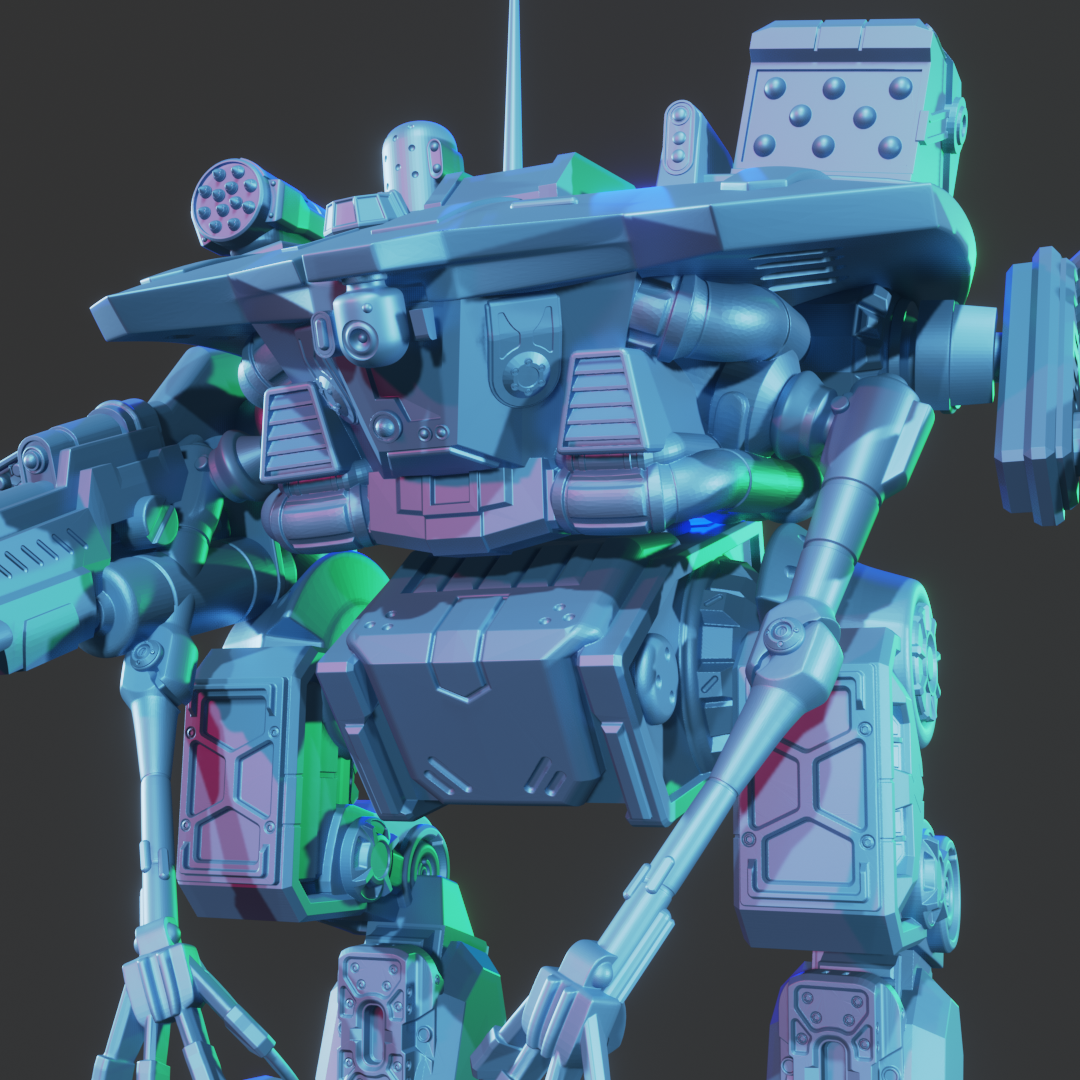 Archivo STL MECHA battletech staggerer ripper 🤖 ・Objeto de impresión 3D ...