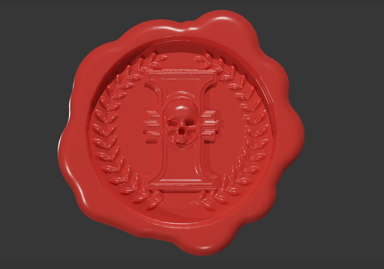🦭 纯洁印记徽章 宗教裁判所 Warhammer40000・文件用于 免费 STL ・Cults