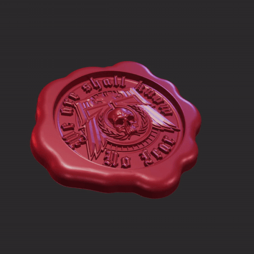 STL 文件 Big SEAL OF PURITY ULTRAMARINE COMBAT GLORY ROBOUTE GUILLIMAN ...