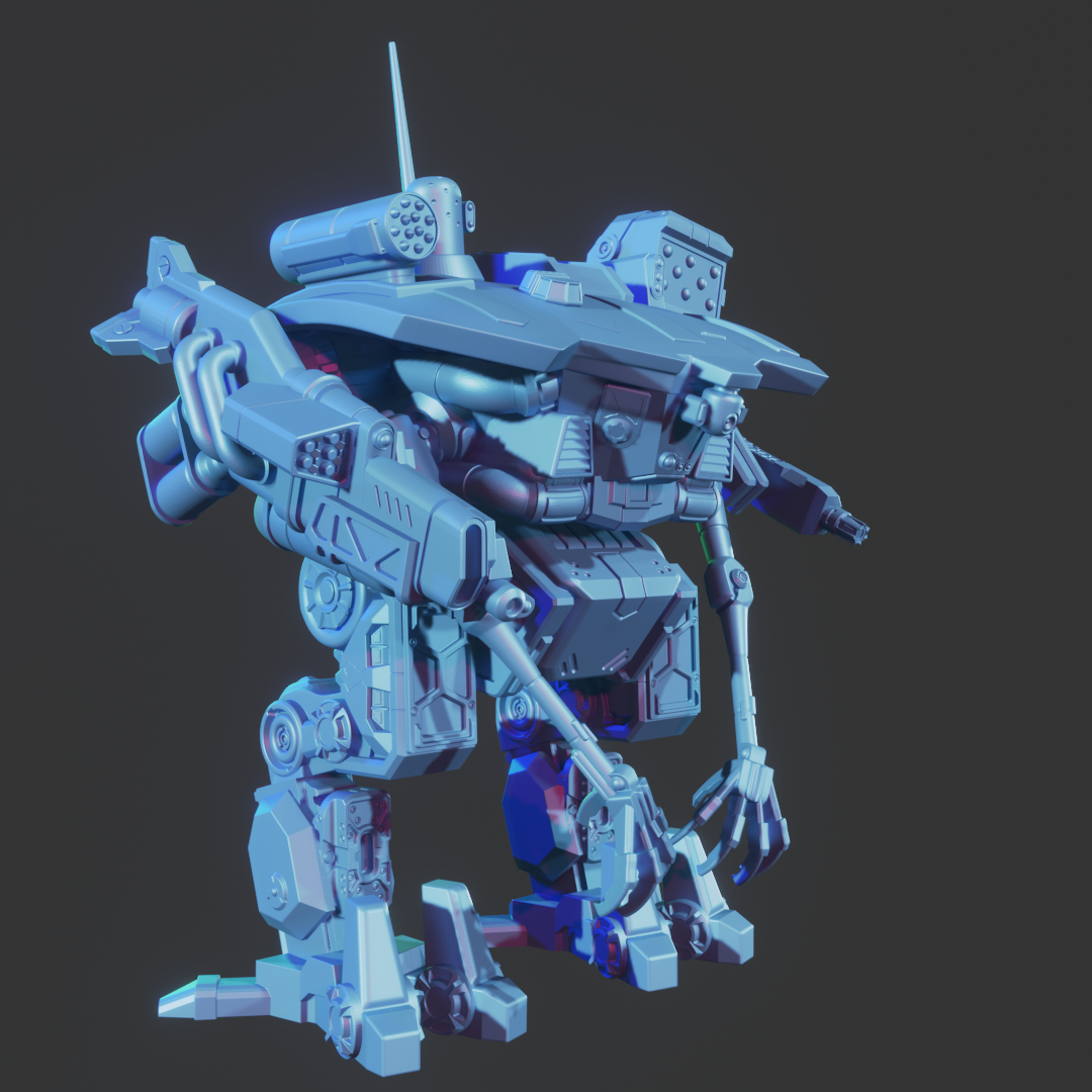 Archivo STL MECHA battletech staggerer ripper 🤖 ・Objeto de impresión 3D ...