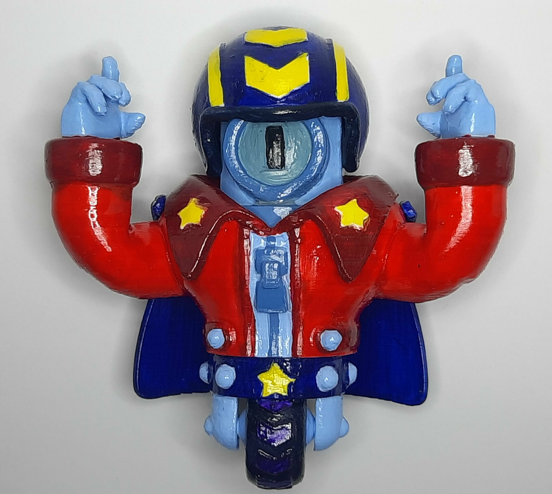STL file Brawl Stars : STU 🌃 ・Model to download and 3D print・Cults