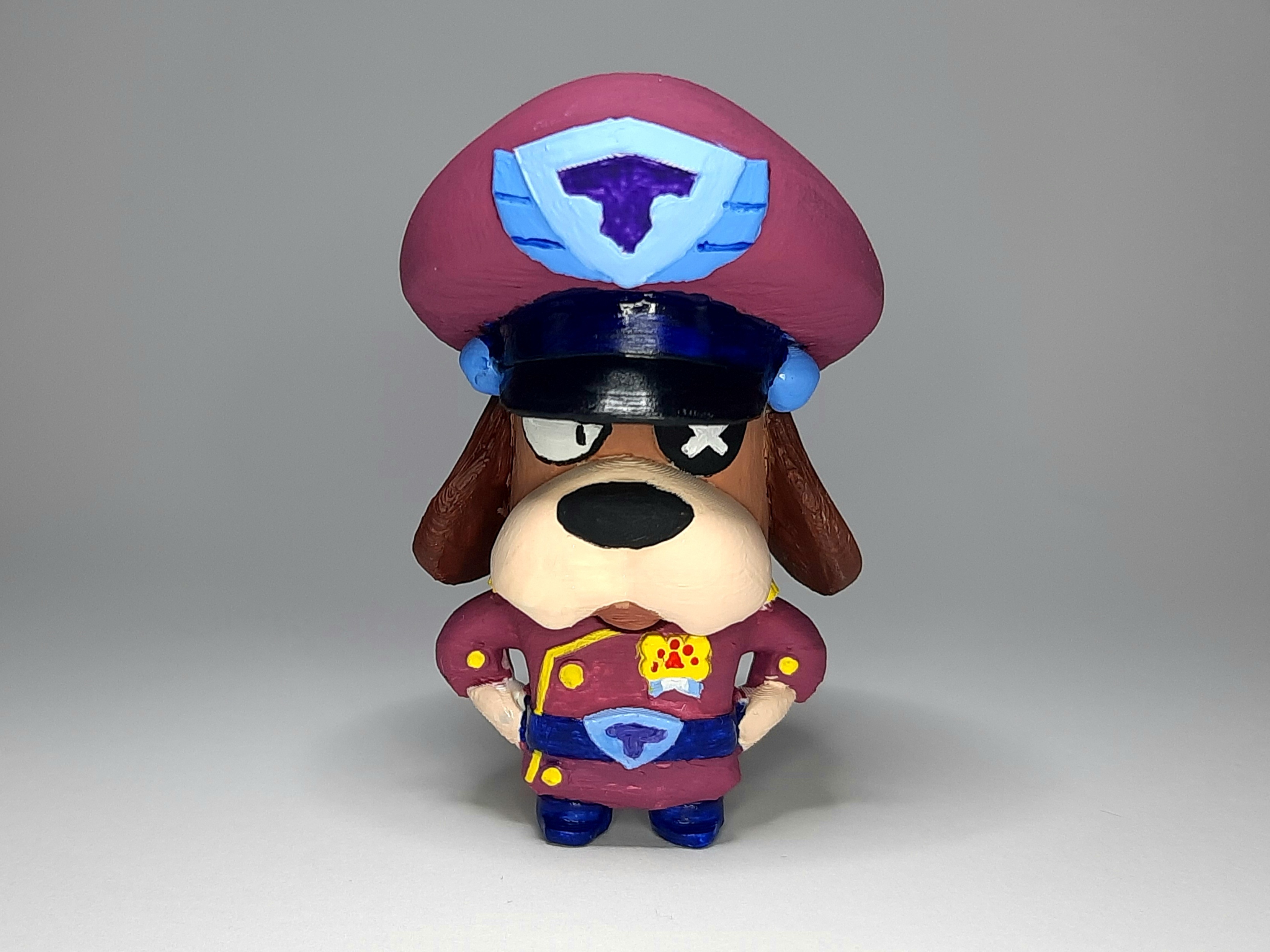 STL file Brawl Stars : Colonel Ruffs 🌃 ・3D printing idea to download・Cults
