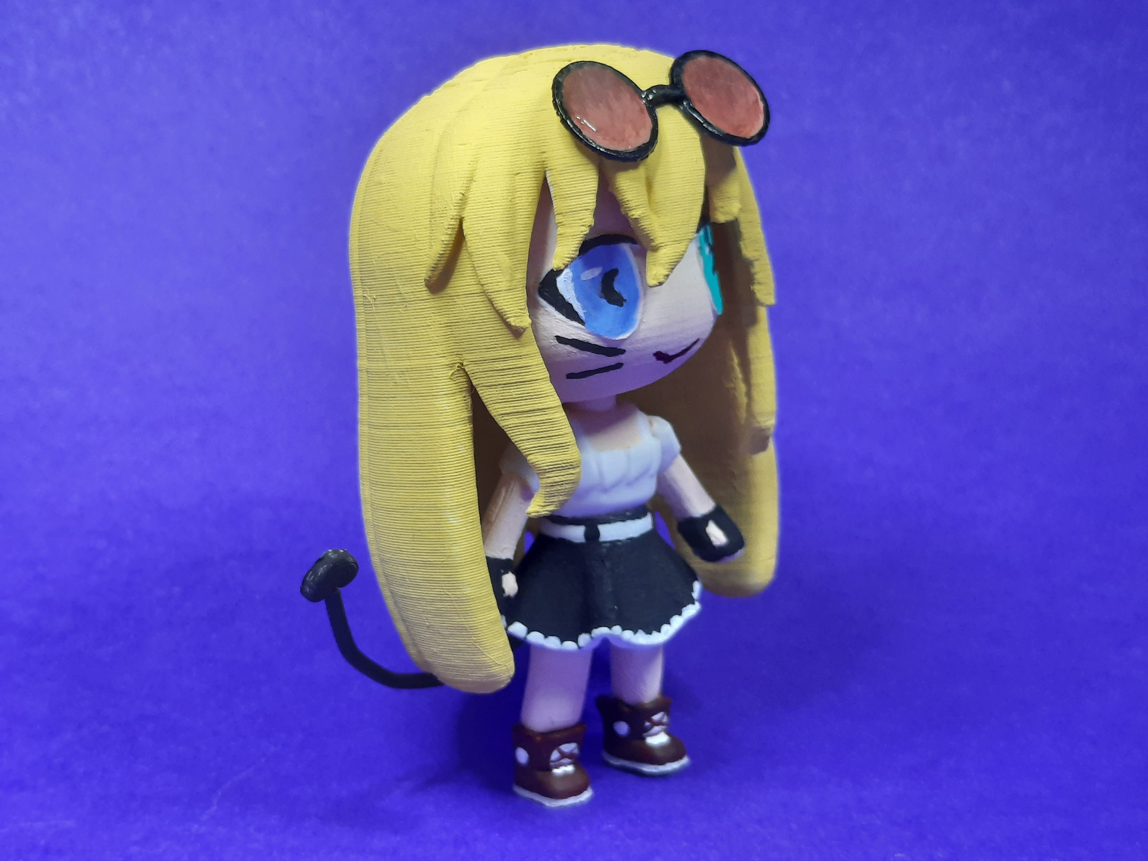 Archivo STL Muñeca Gacha # 7 🎲 ・Diseño imprimible en 3D para descargar ...