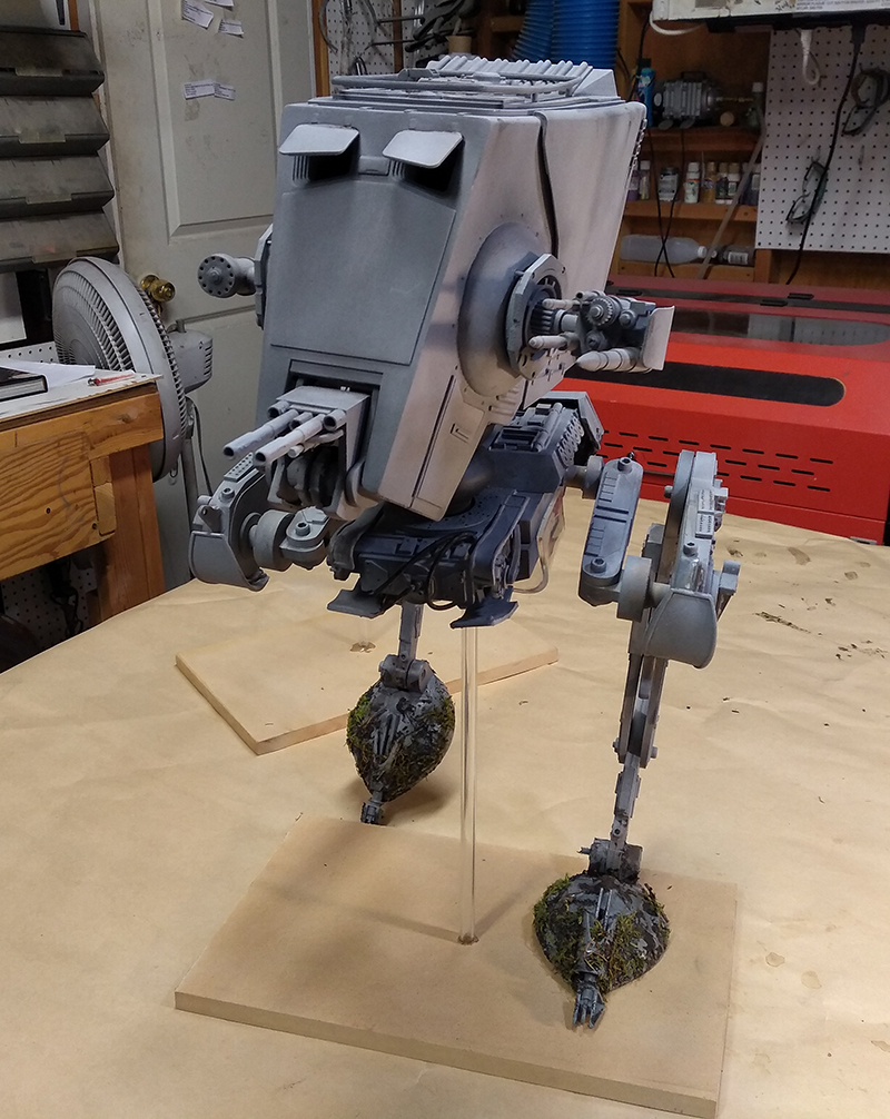 STL file STUDIO SCALE STAR WARS AT-ST SCOUT WALKER WOW!!! ⭐ ・Model to ...