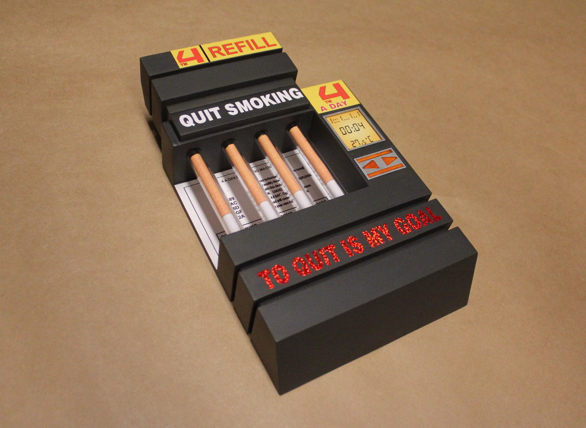 🚬 The fifth element CIGARETTE DISPENSER 4-A-DAY・ STL File for ・Cults