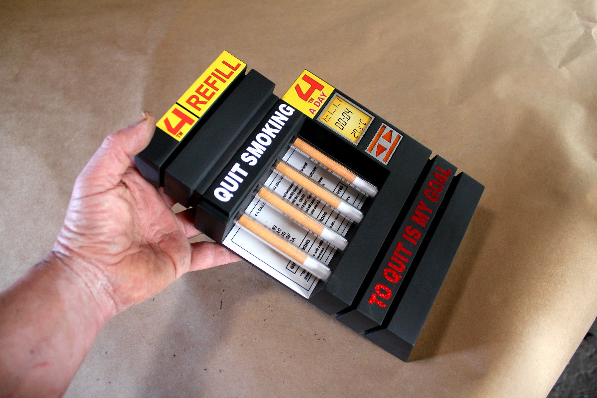 🚬 The fifth element CIGARETTE DISPENSER 4-A-DAY・ STL File for ・Cults