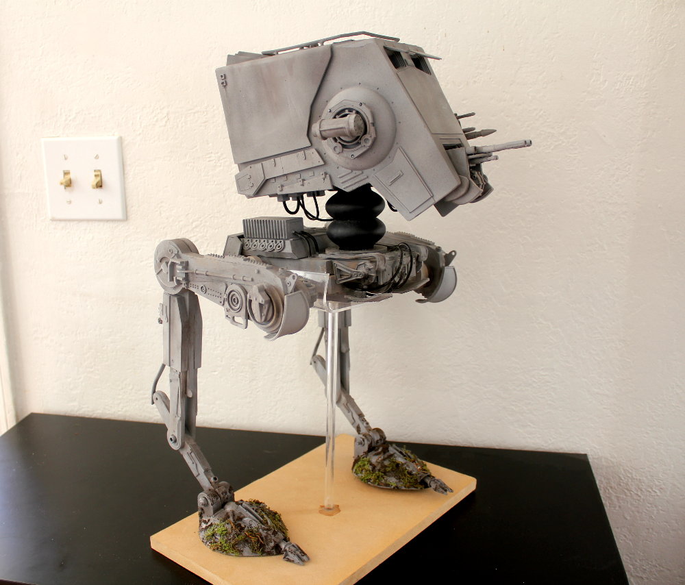 STL file STUDIO SCALE STAR WARS AT-ST SCOUT WALKER WOW!!! ⭐ ・Model to ...