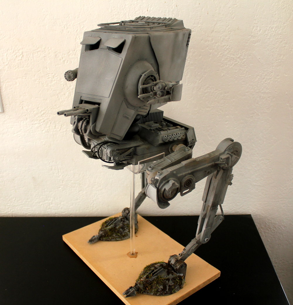 STL file STUDIO SCALE STAR WARS AT-ST SCOUT WALKER WOW!!! ⭐ ・Model to ...