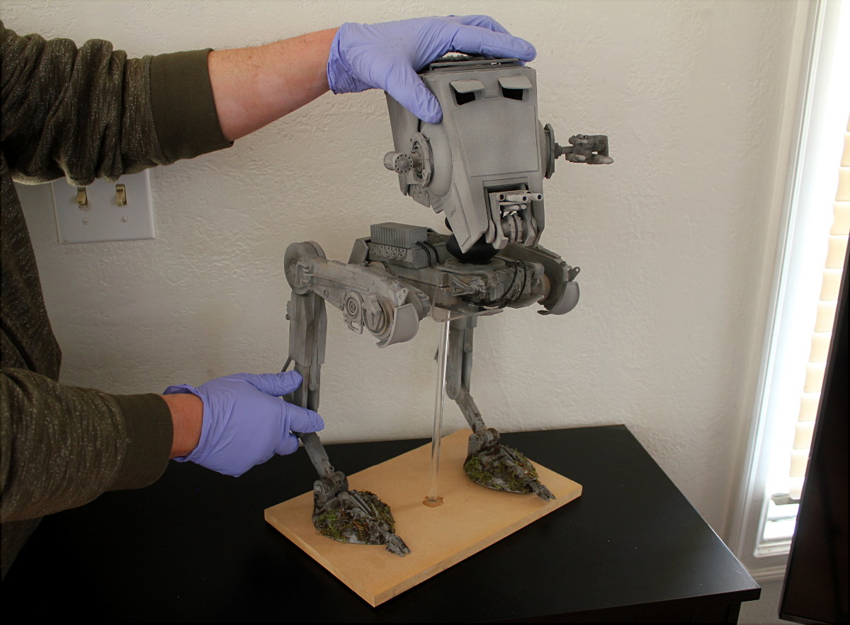 STL file STUDIO SCALE STAR WARS AT-ST SCOUT WALKER WOW!!! ⭐ ・Model to ...