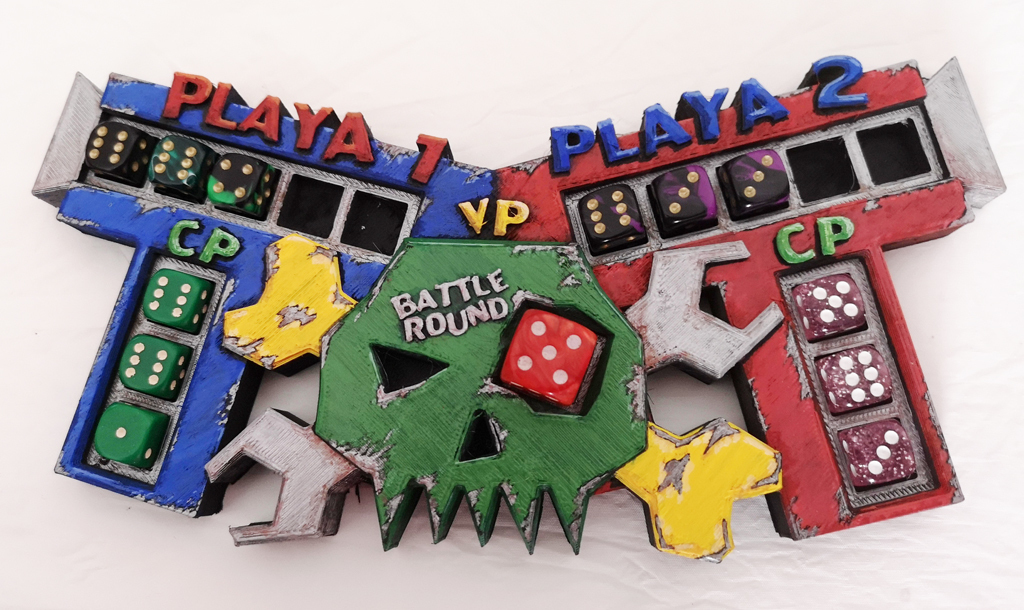 STL file Ork Game Tracker Warhammer 40k ⚔ ・Design to download and 3D ...