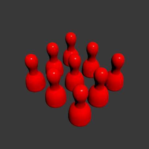 STL file Basic Game Pieces/Players ♟ ・3D printer design to download・Cults