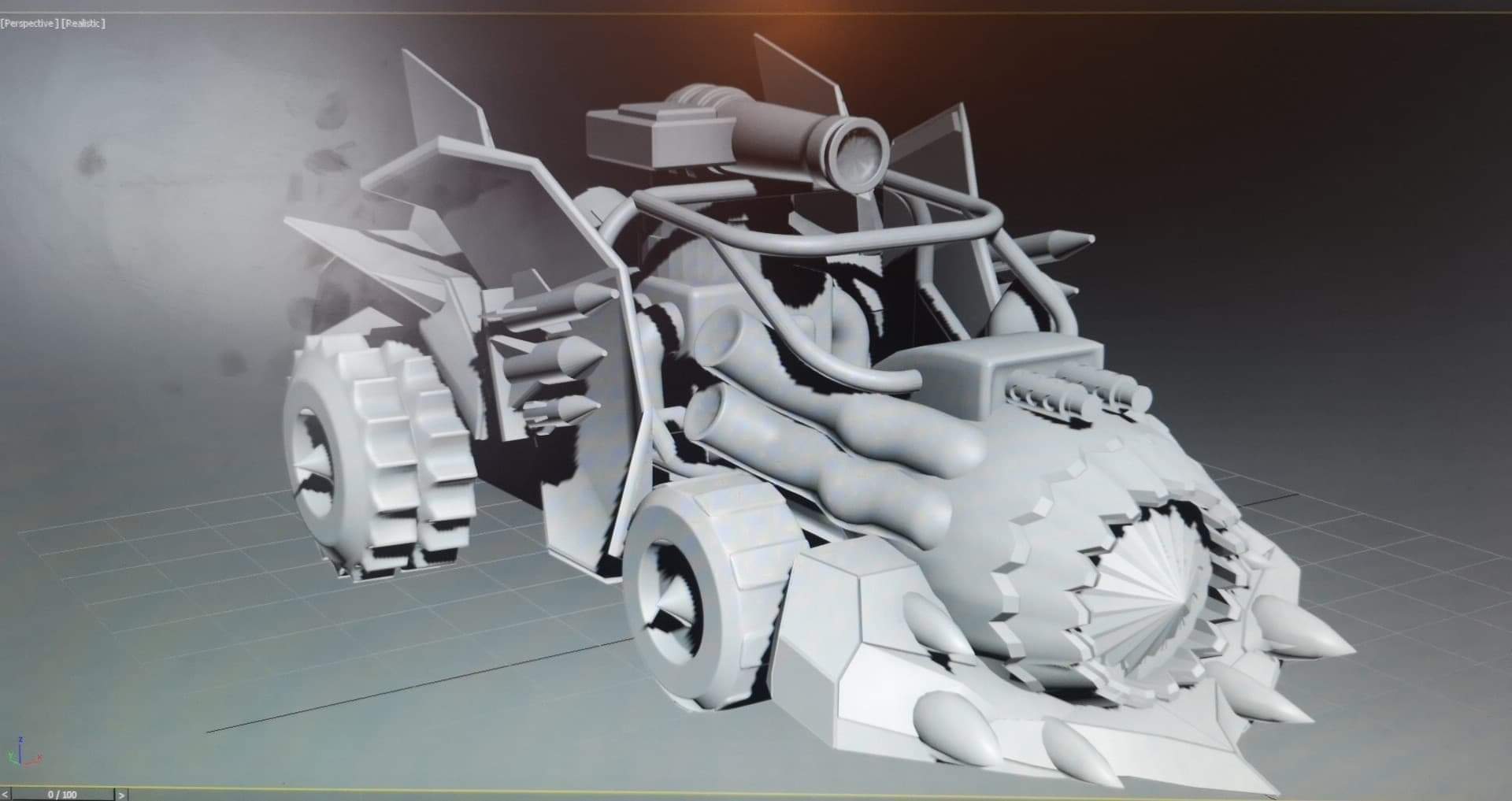 ⚔ Ork Scrapjet Alternative・ STL File for ・Cults