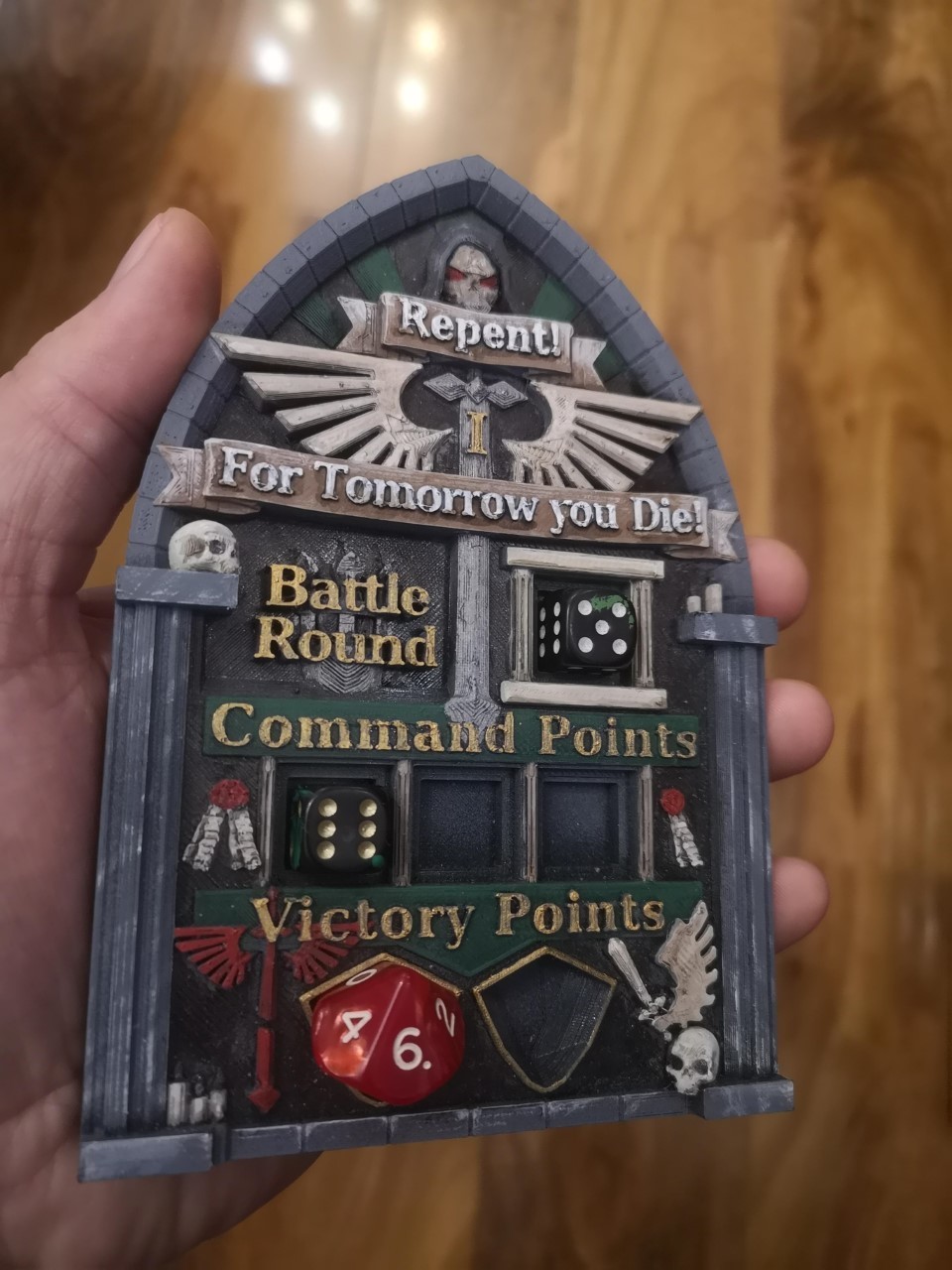 🆕 Battle Round Tracker, New! 40k, 9th Edition, Warhammer 40000・ STL ...