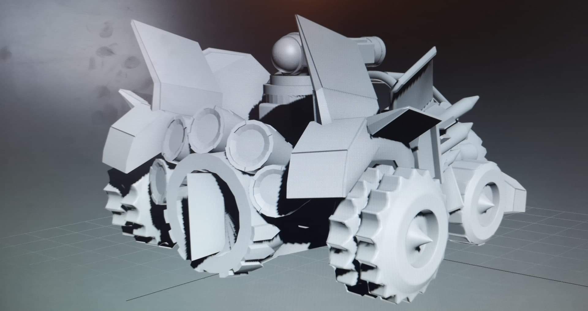 ⚔ Ork Scrapjet Alternative・ STL File for ・Cults