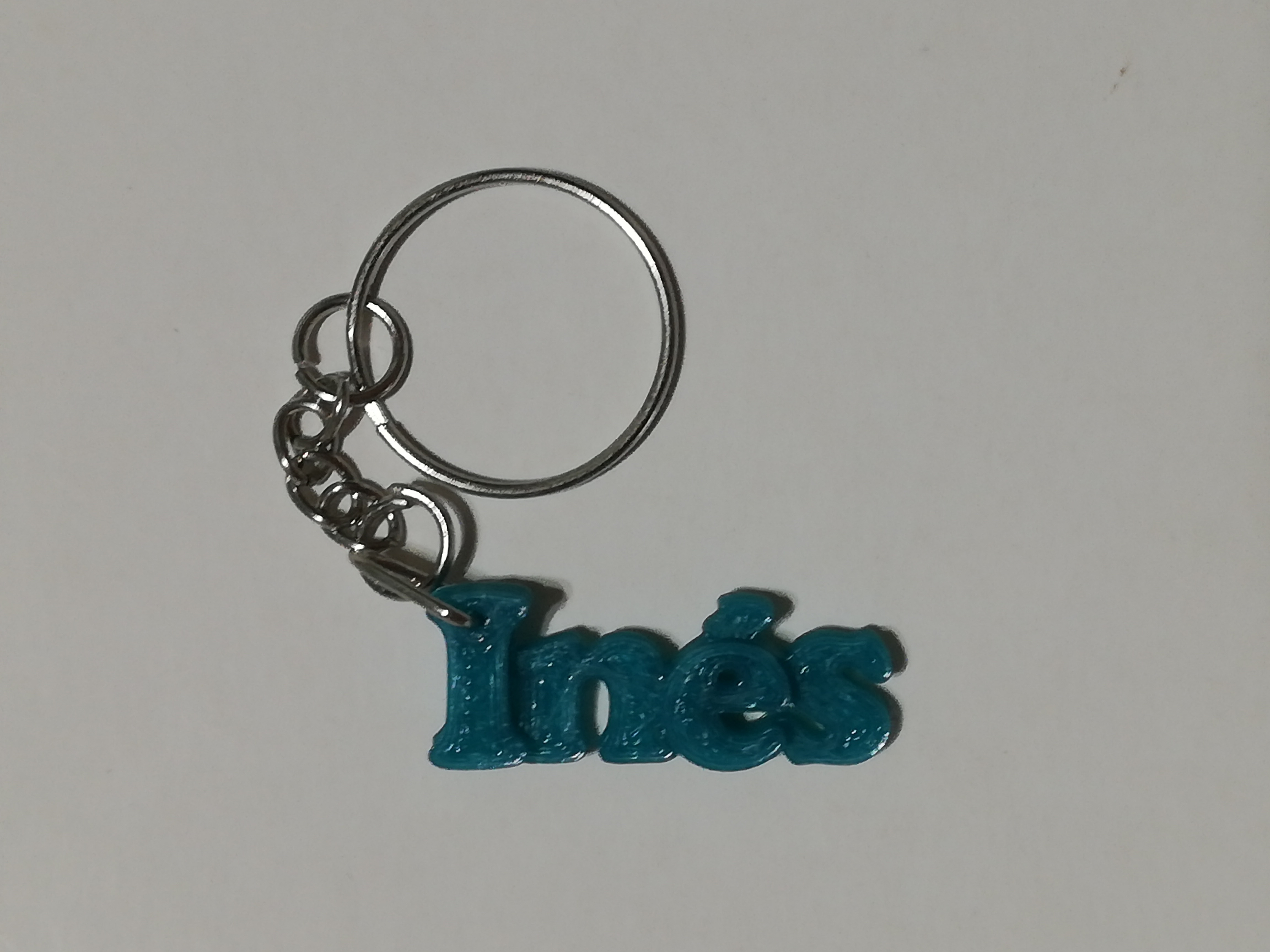 STL file KEYCHAINS WITH INES´S NAME 🏠 ・Model to download and 3D print・Cults