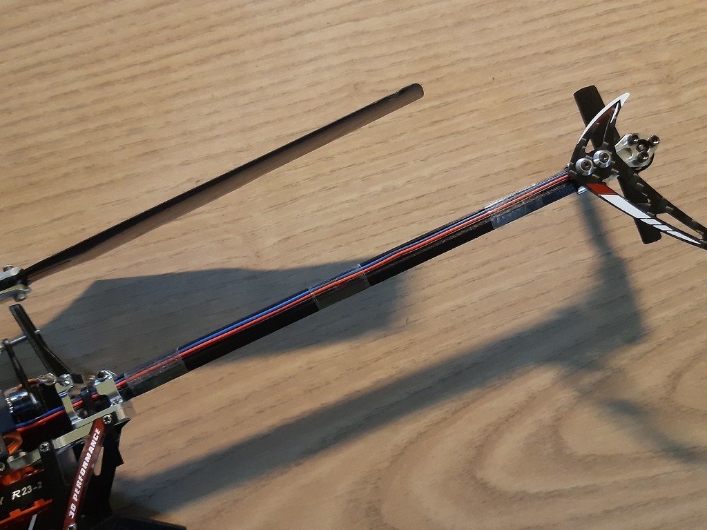 🚁 OMP M1 Tail Boom, tail pipe・Free 3D File for ・Cults