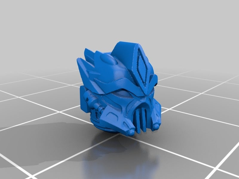 🛰 Bionicle style heads for Chaos Space Warriors・Free STL File for ・Cults