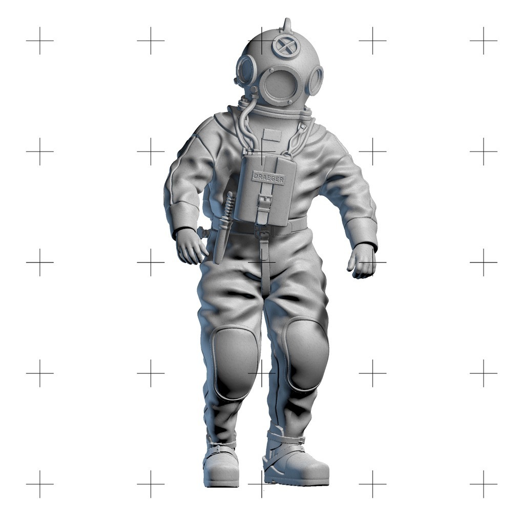 Free 3D file Diving In Your Dreams 🤿 ・3D printer model to download・Cults