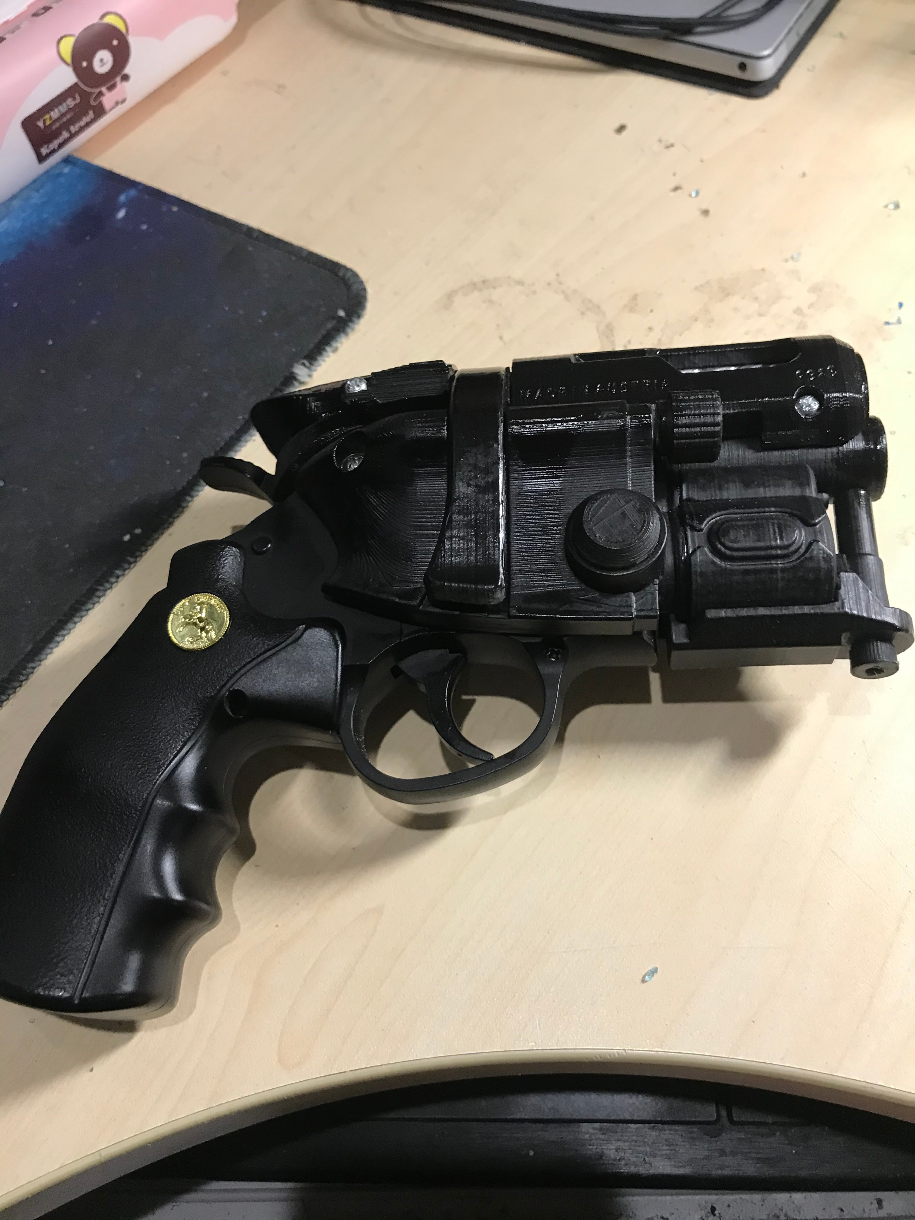 3D printing Snub-nose BladeRunner Blaster Part set・Cults