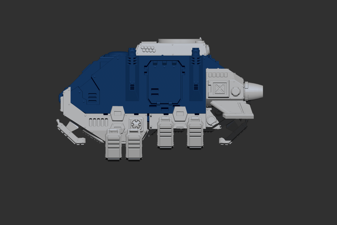 arquivo STL Hover Tank - Space Arena Fighter 🪖 ・modelo para impressora ...