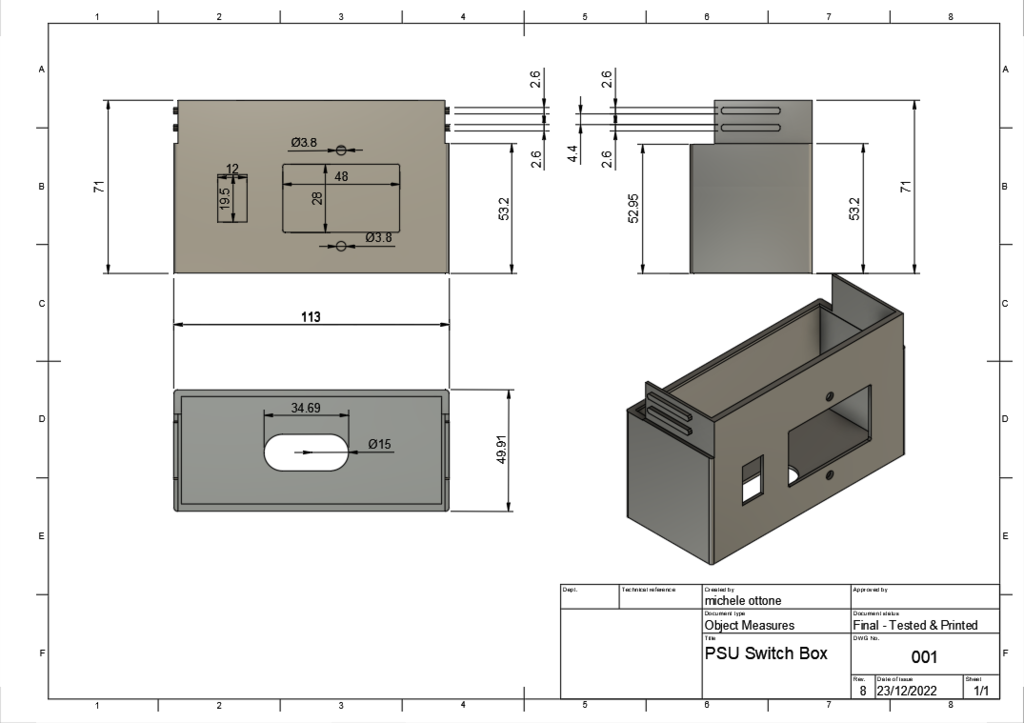 Descargar archivo 3D gratis Kit de montaje PSU 🔧 ・Modelo para la ...