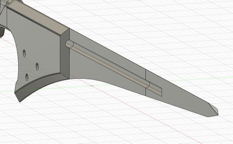 🔫 Hyperion Gunblade (Seifer's Gunblade from FFVIII)・ 3D File for ・Cults