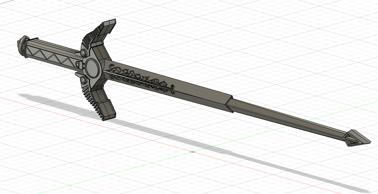 🗡️ Quasar/Beast Saber from Power Rangers/Super Sentai・ 3D File for ・Cults