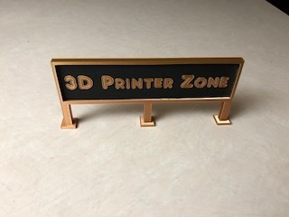 STL file 3d Printer Sign 🖨️ ・3D print design to download・Cults