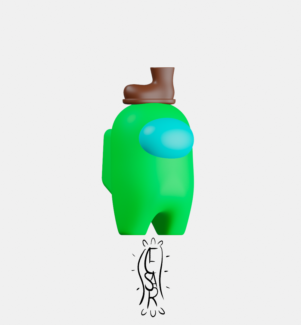 STL file Among Us Boot/ support free! 👢 ・3D printable model to download ...