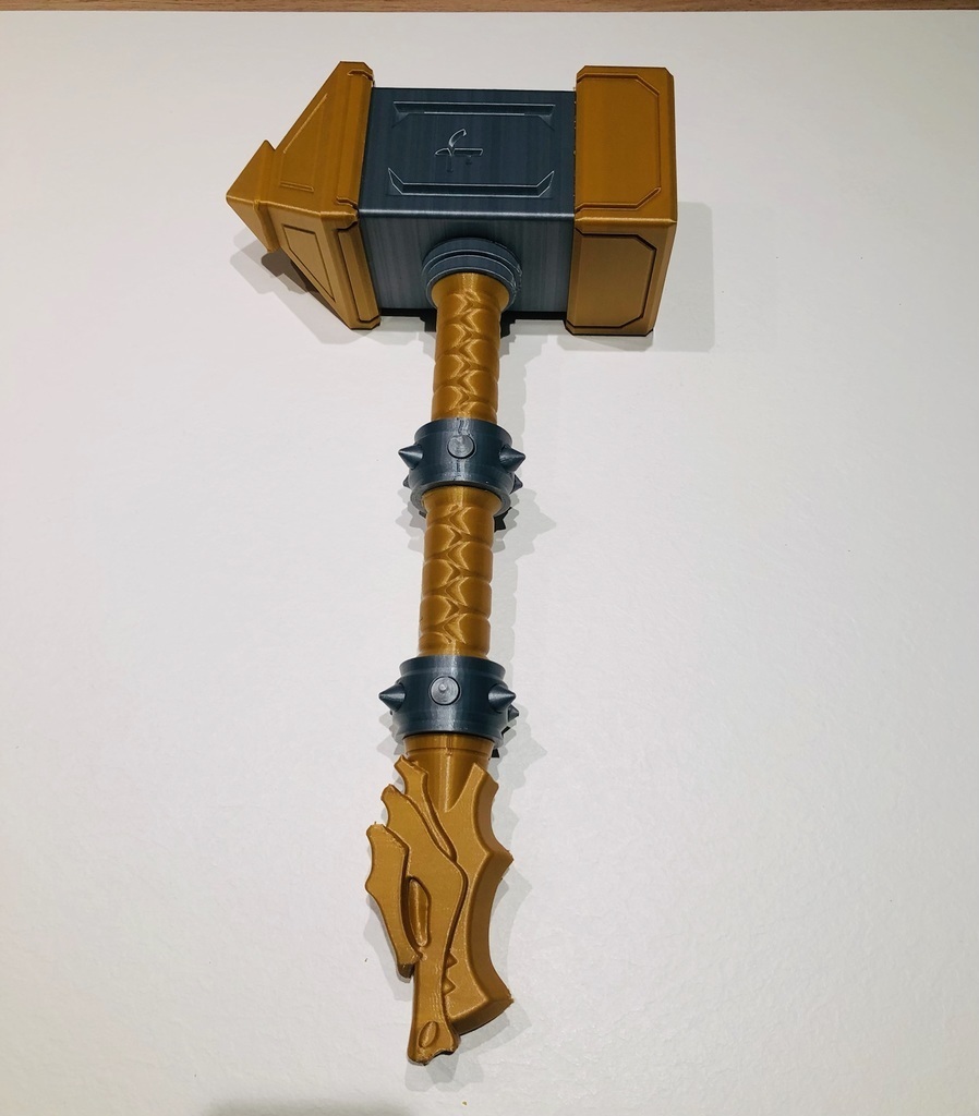 🔨 NINJAGO COLE HAMMER・ STL File for 3D printing・Cults