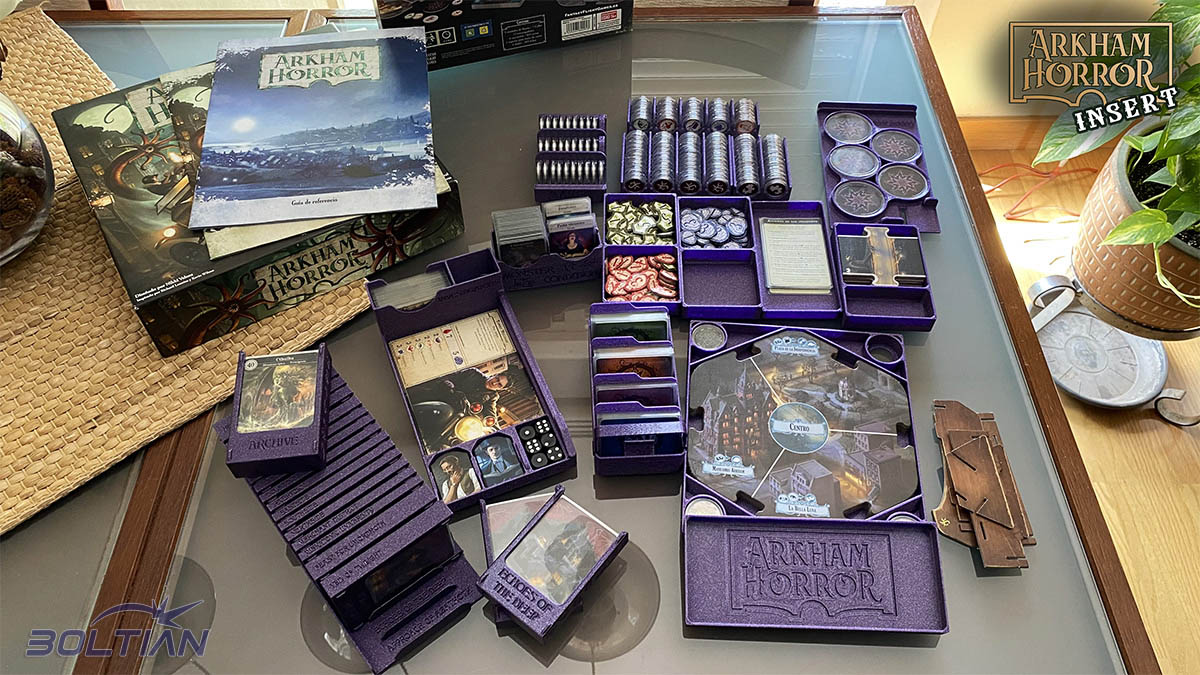 🥉 Arkham Horror 3rd Edition - Insert・ 3D File for 3D printing・Cults