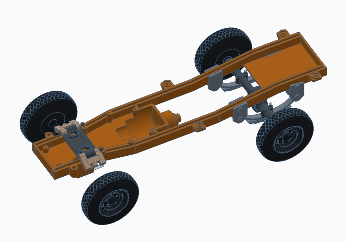 STL file WPL D12 CHASSIS MOCKUP and Body base-plate 🖼️ ・Template to ...