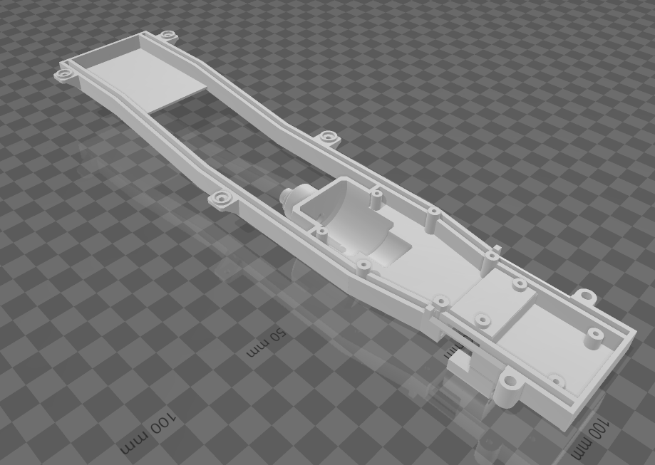 STL file WPL D12 CHASSIS MOCKUP and Body base-plate 🖼️ ・Template to ...