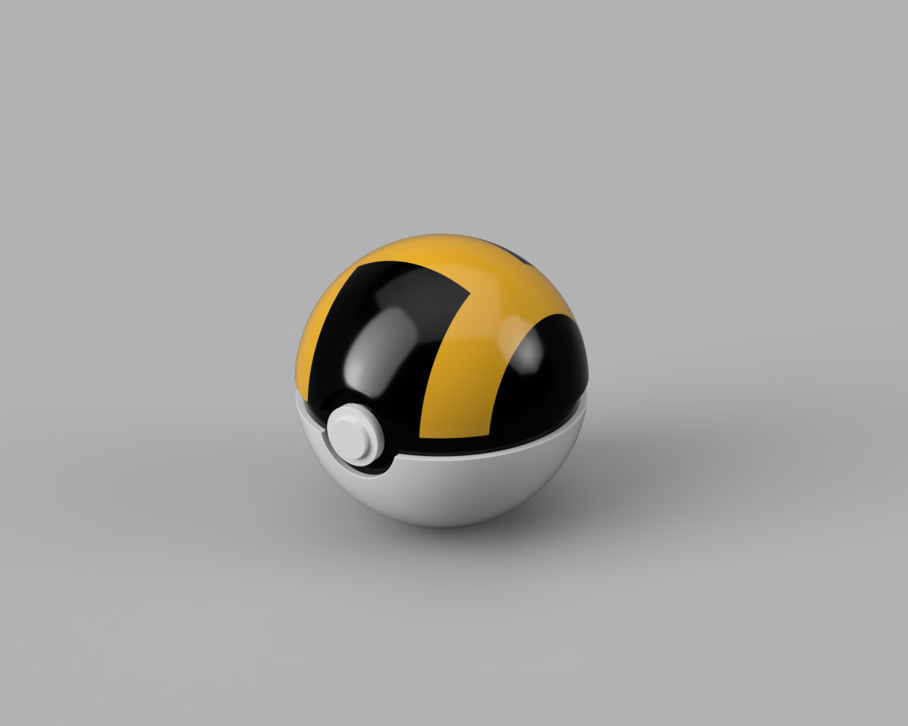 Fichier STL Ultraball, montage facile, support inclus 🐉・Design ...