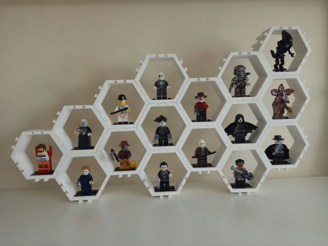 🧱 Lego Hexagonal Modular・ STL File for ・Cults
