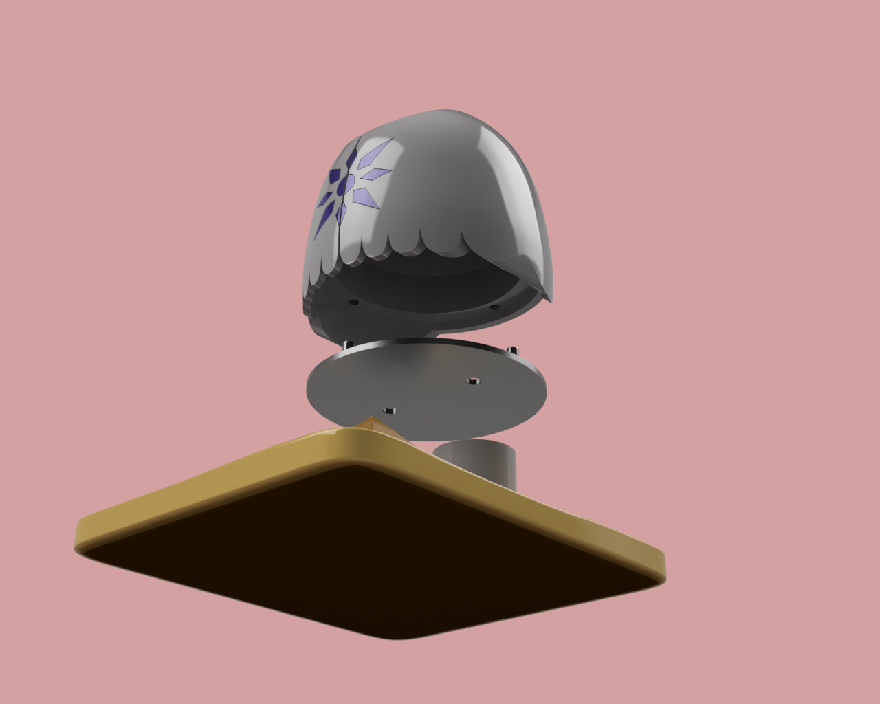 STL file DIGIHUEVO DE LA LUZ/ DIGIMENTAL OF LIGHT 🐉・3D printer model to ...